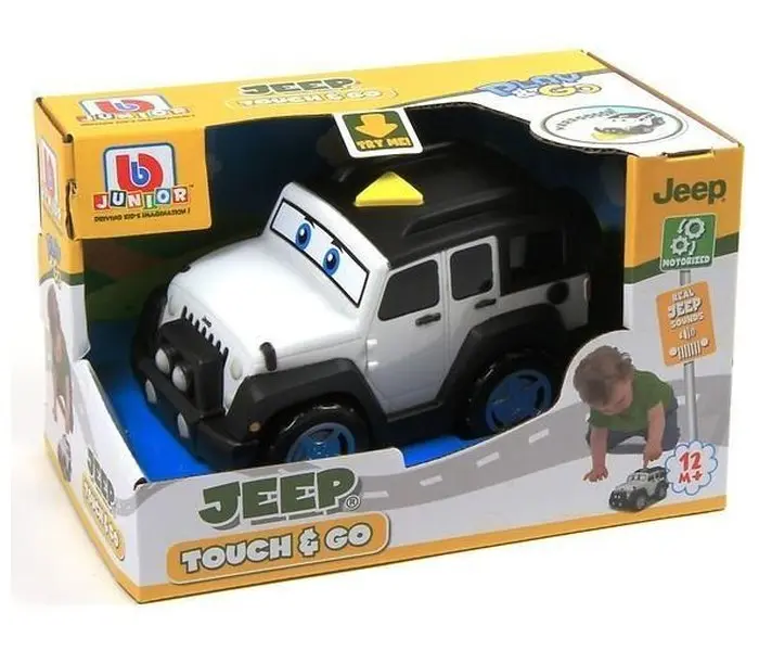 Burago Automobilčić Junior jeep night explorer beli