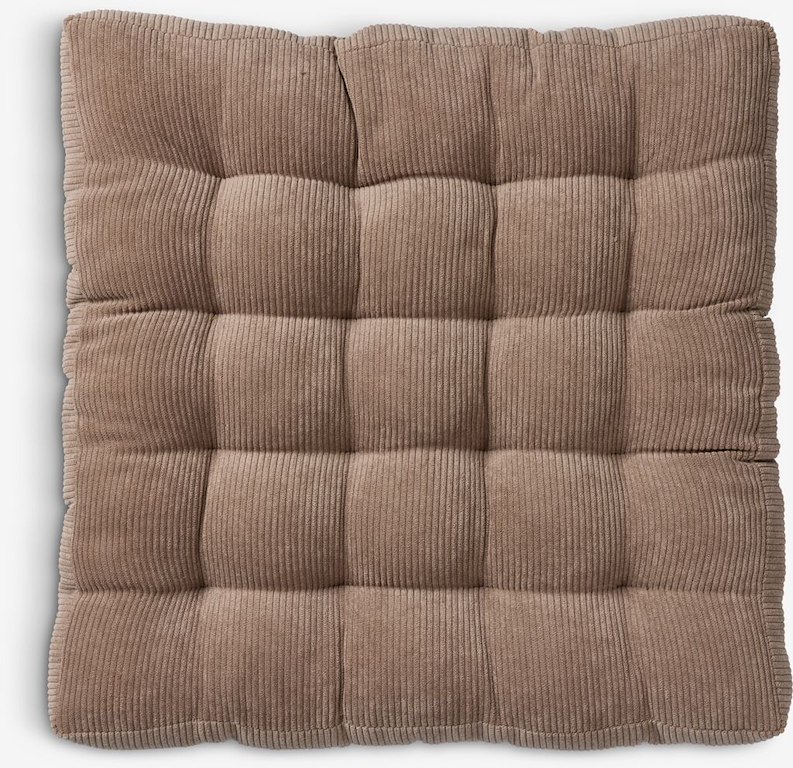 Jastuk za stolice BALSAMIN 40x40x5 tamni pesak
