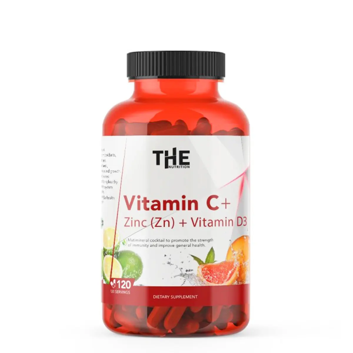 THE NUTRITION Kompleks vitamina c, cinka i vitamina D3 120/1 122550