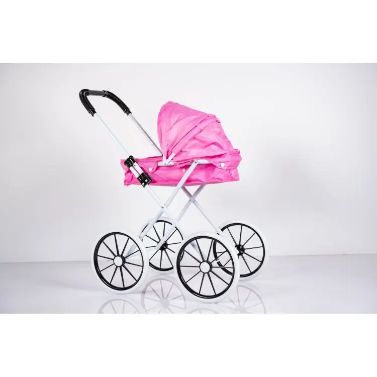 Winnerbike Dečija kolica za lutke sa korpom, Roze