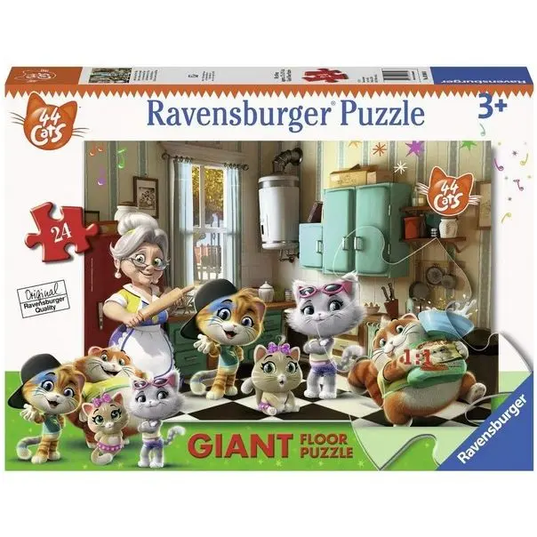 Ravensburger Slagalica Cats, Podna, 24 dela