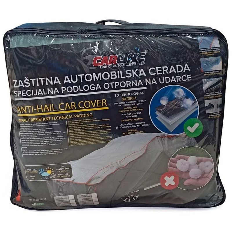 Cerada za auto protiv grada CAR LINE 431x165x120cm - M