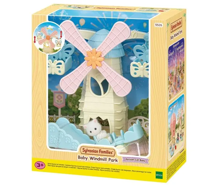 SYLVANIAN FAMILIES Set figurica i vetrenjača Baby Windmill Park
