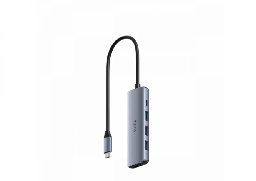 Adapter-konverter Cudy UH405 USB Tip C 1xUSB-A 3.0/2xUSB-A 2.0/HDMI