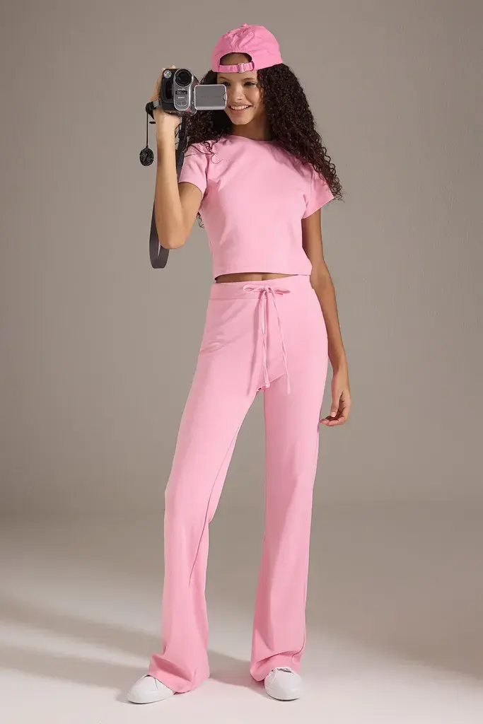 TRENDYOLMILLA Ženski komplet Twoss25Au00053, Roze