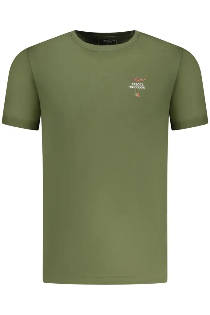 Aeronautica Muška majica Militare SCOTI005J508, Zelena