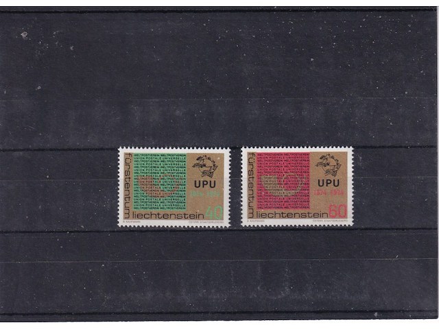 Lihtenštajn 1974 UPU