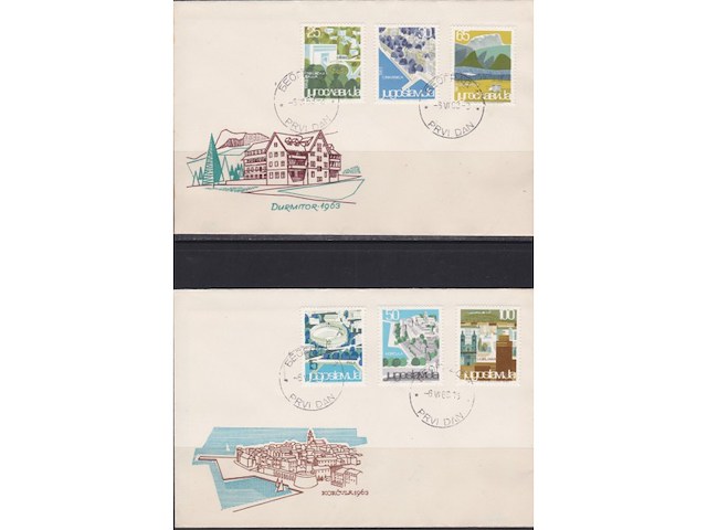 Jugoslavija 1963 Turizam FDC