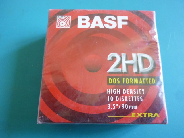 BASF 2HD diskete 3.5 - nekorišćene DOS formated diskete