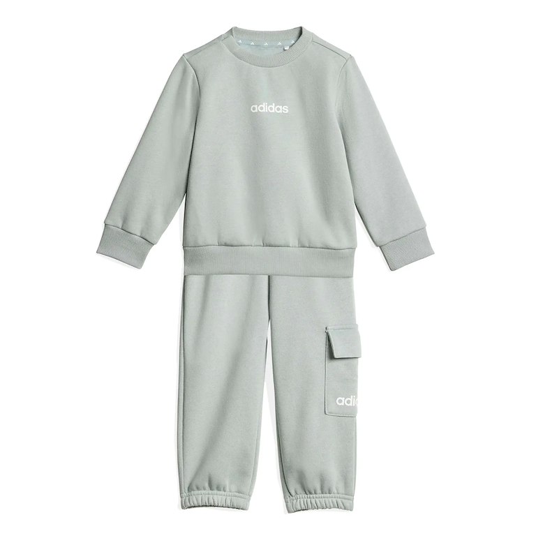 Adidas Komplet trenerka za dečake I Lin Fl Jog KE0863, Svetlozelena