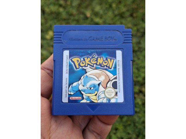 Pokemon Blue Version Nintendo Game Boy