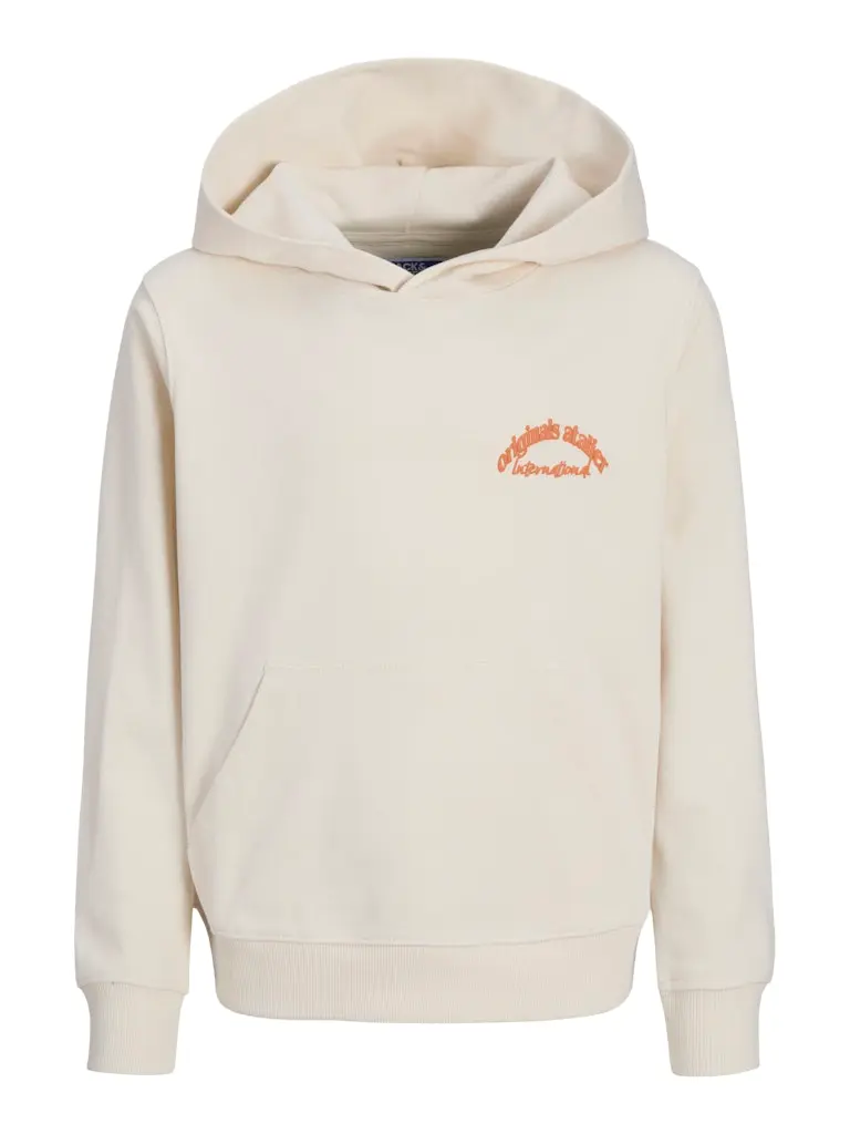 JACK & JONES JUNIOR Dukserica za dečake 12274622, Bež