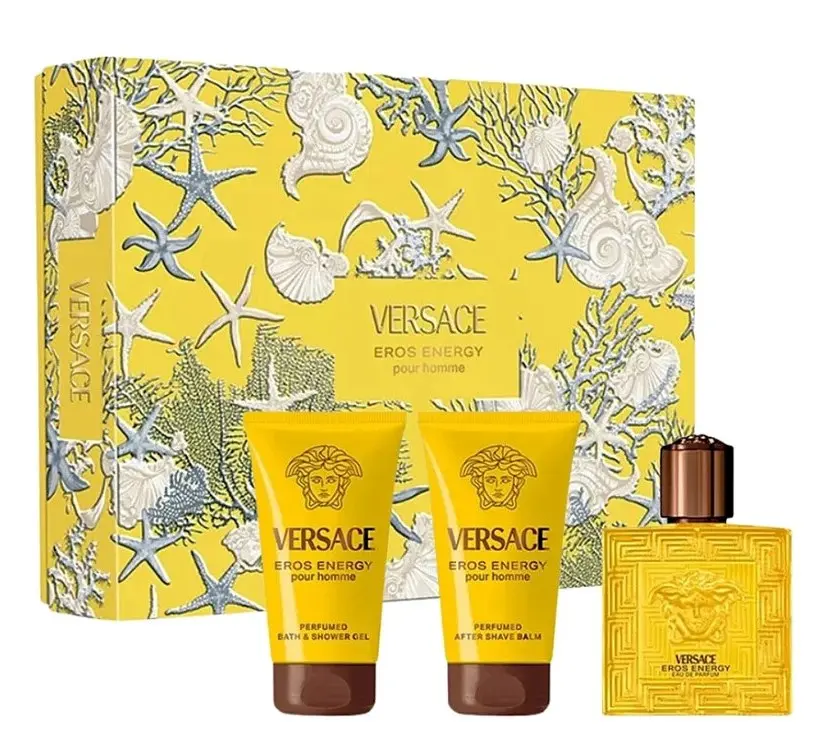 Versace Muški parfemski set Eros Energy EDP, 50ml+Gel za tuširanje, 50ml+After shave, 50 ml