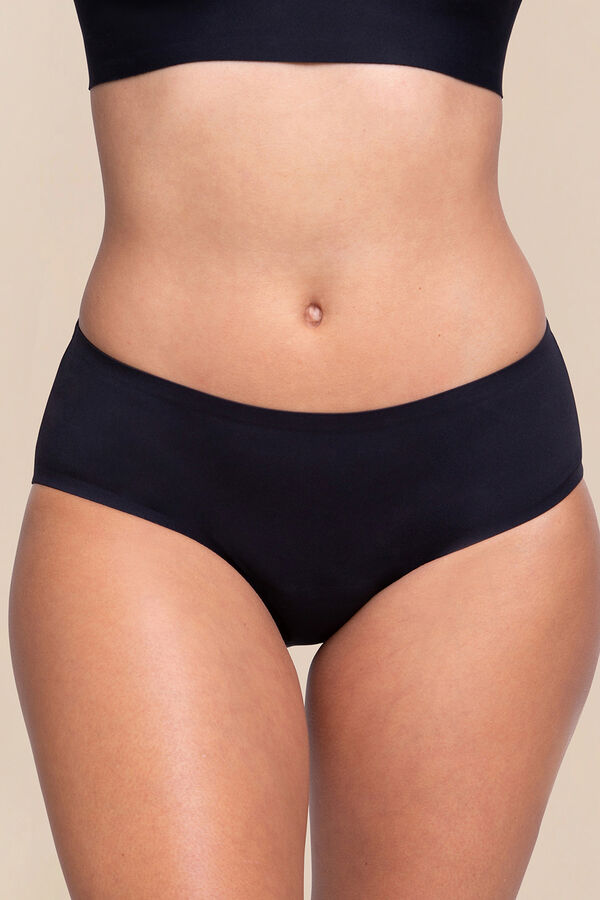 Braga menstrual clásica negra – Absorción media