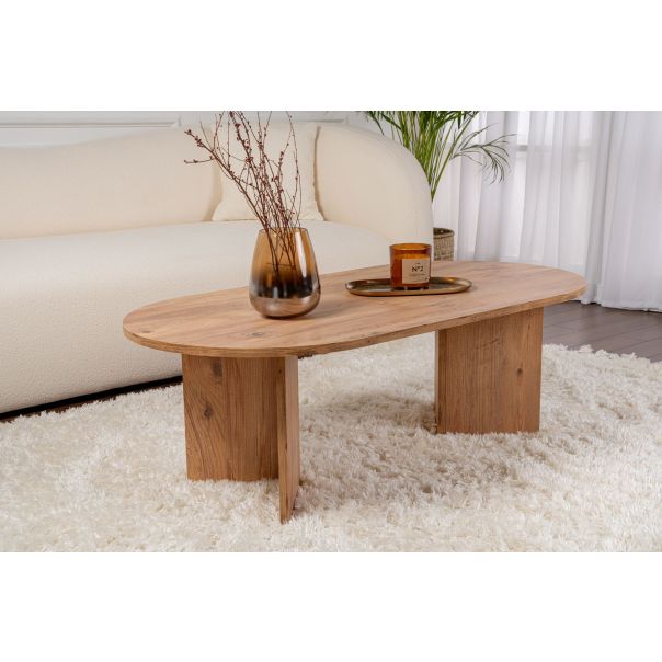NORDURE Klub sto Sable, braon