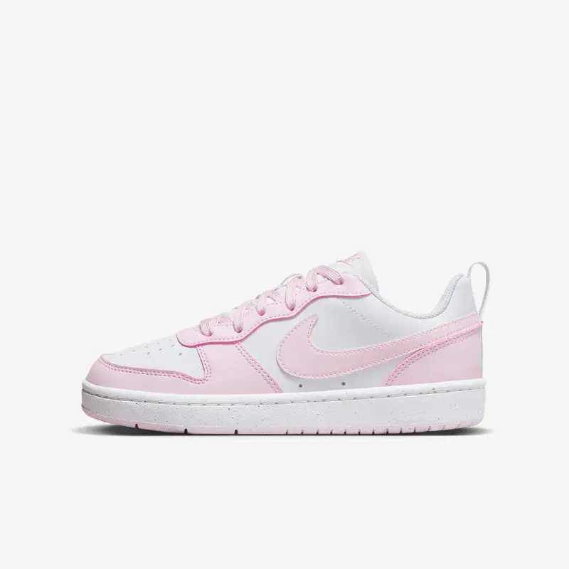 Nike Patike za devojčice Court Borough Low Recraft DV5456, Roze-bele