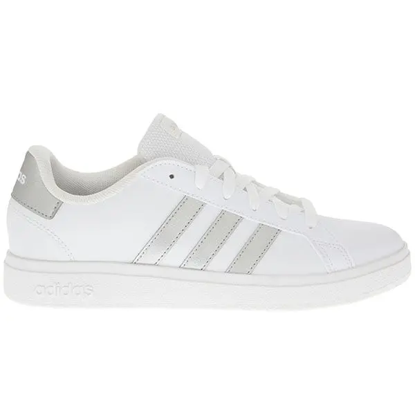 Adidas Patike za devojčice Grand Court 2.0 K, GW6506, Belo-srebrne