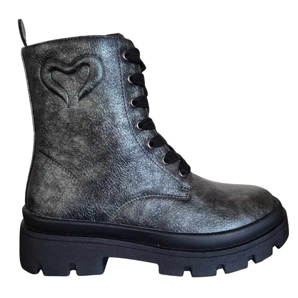 Pollino Čizme za devojčice FC015 GREY, Sive
