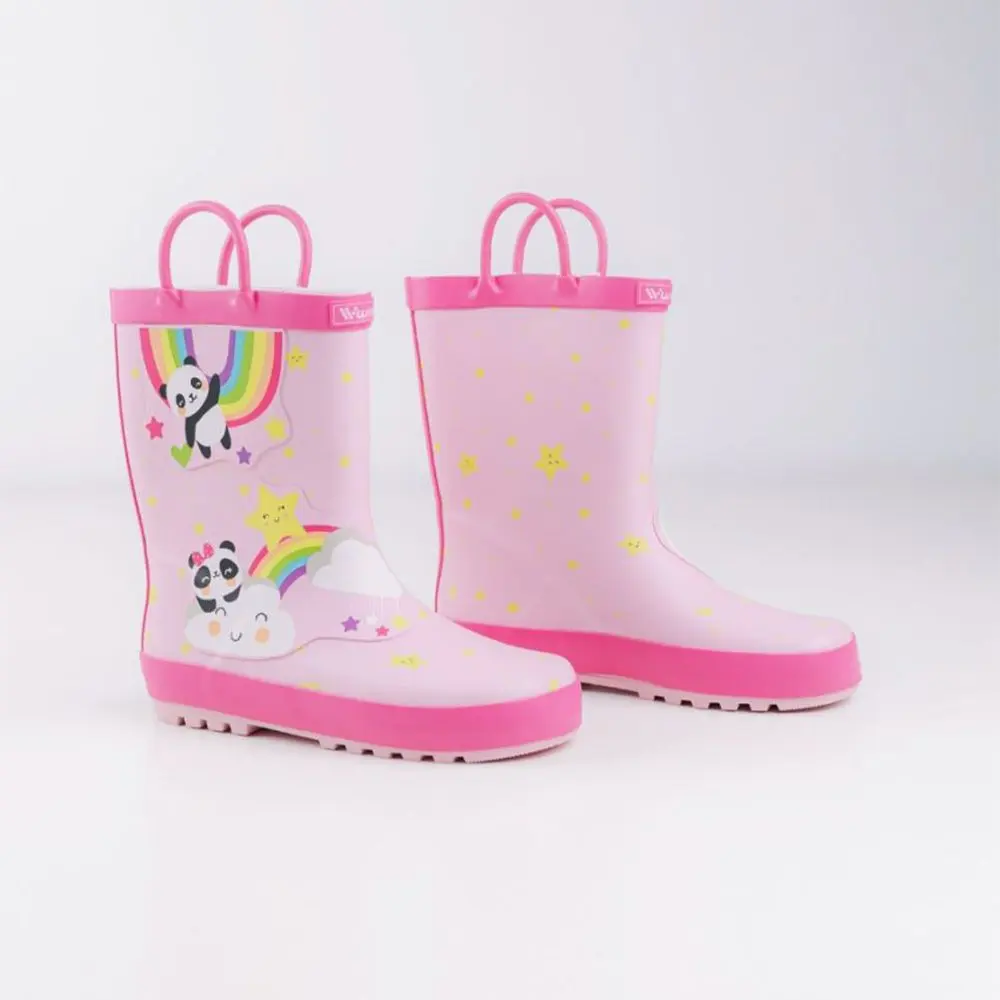 Wink Čizme za devojčice Aqqo Happy Rainbow Gtp, Roze