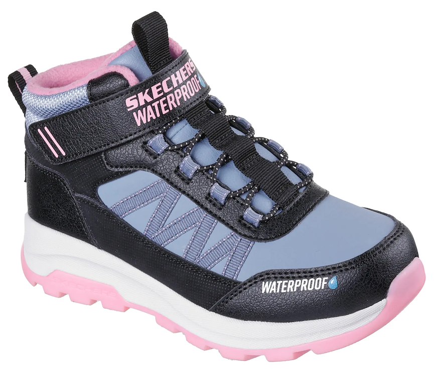 Skechers Čizme za devojčice Storm Blazer, 303493L-BKLP, Plavo-crne