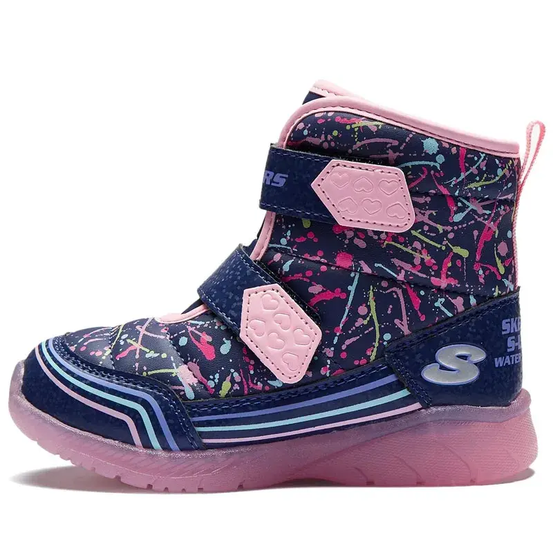 KAPPA Čizme za devojčice ILLUMI-BRIGHTS, Teget-roze