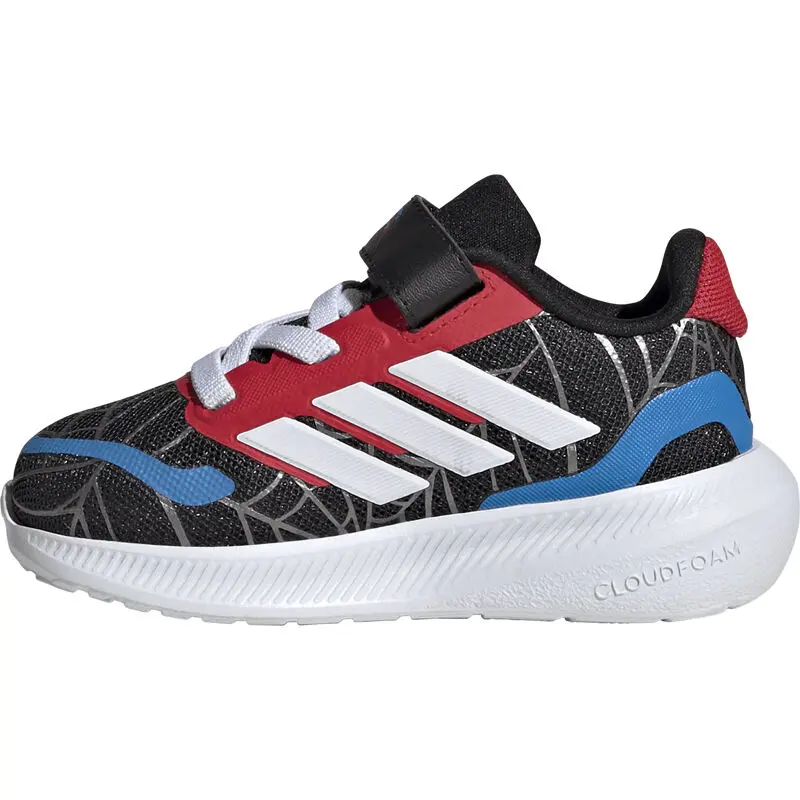 Adidas Patike za dečake Runfalcon Spiderman EL I, Crne