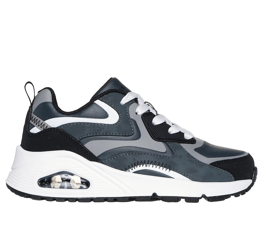Skechers Patike za dečake Uno Gen1-Color Surge, 403647L-GYBK, Sive