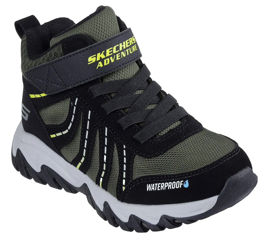 Skechers Čizme za dečake Rugged Ranger - Storm Trail, 406412L-BKGR, Maslinaste