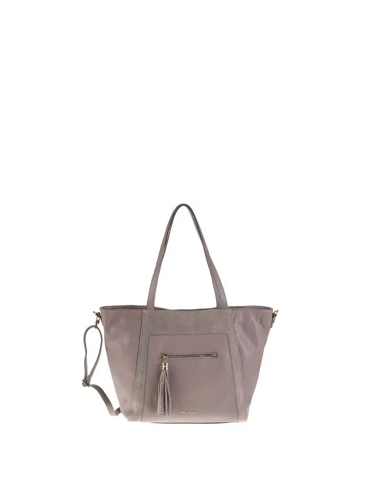 Pierre Cardin Ženska kožna torba 55106, Siva