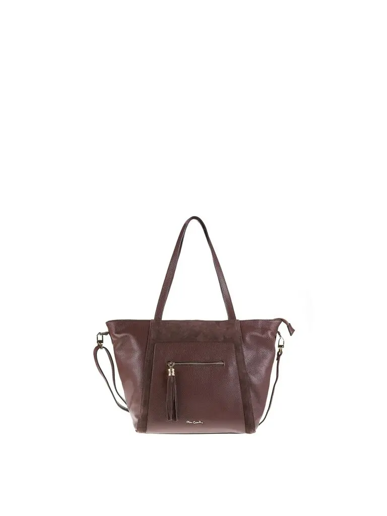 Pierre Cardin Ženska kožna torba 55106, Braon