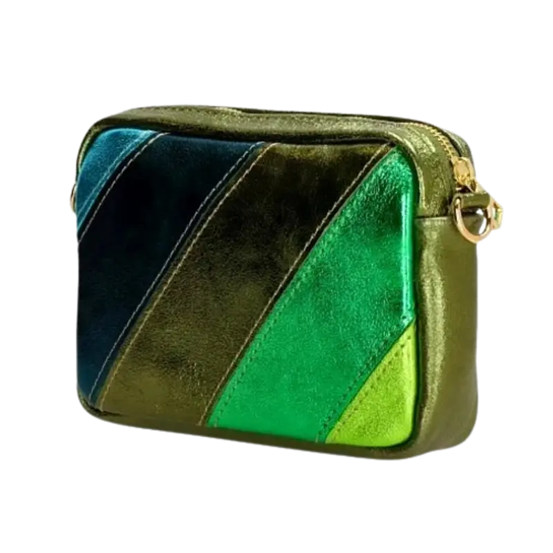 Charm London ženska kožna torbica, Zelena