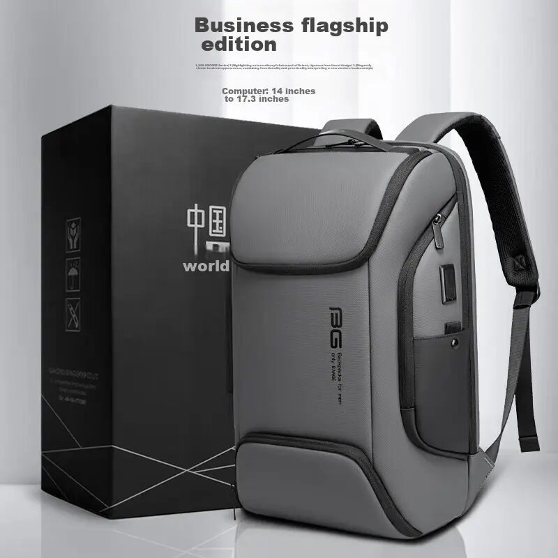 Bange Muški ranacza laptop, 17.3", Sivi