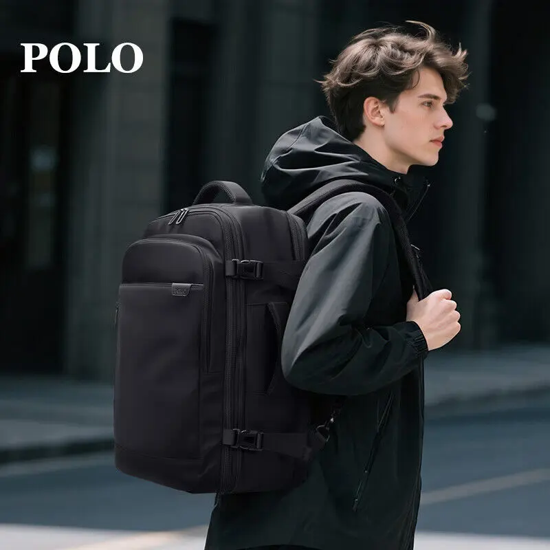 Polo Muški ranac za laptop, 16"/17.3", Crni
