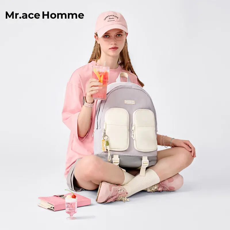 Mr.ace Homme Ženski ranac, Ljubičasti