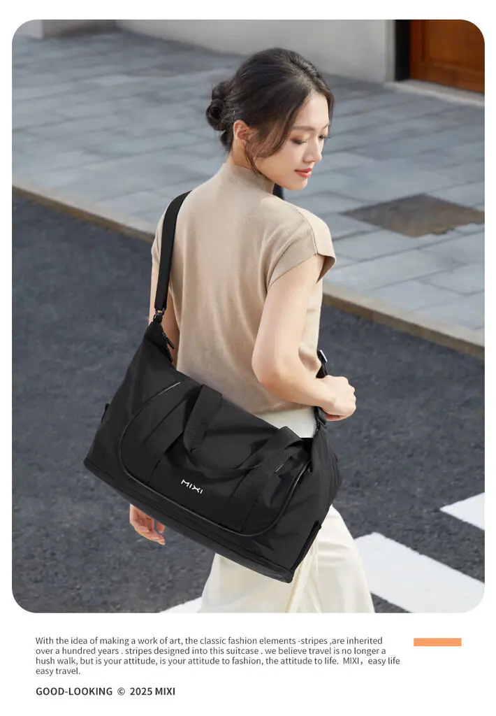Mixi Putna torba, 19 L, Crna