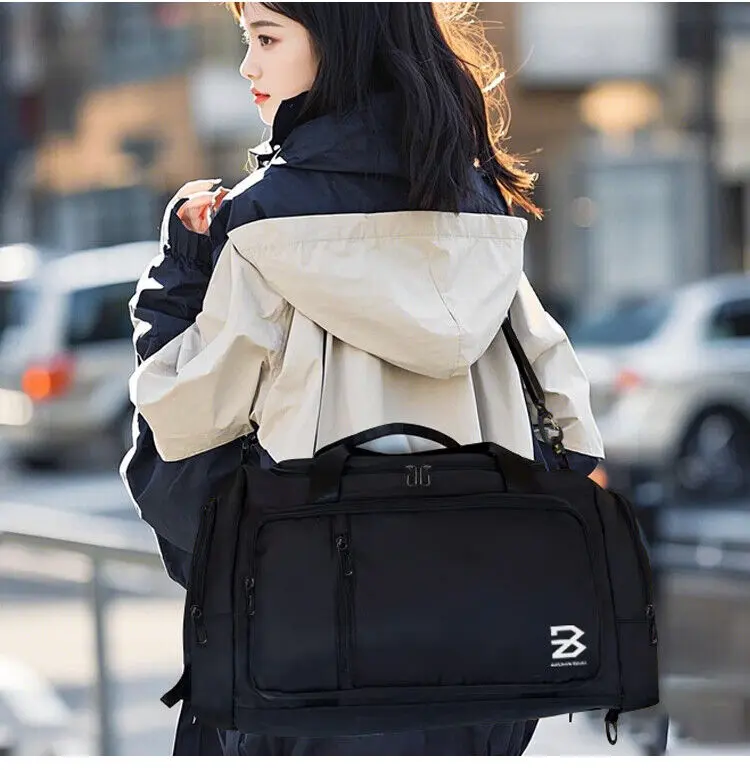 Banzheni Putna torba, 37 L, Crna