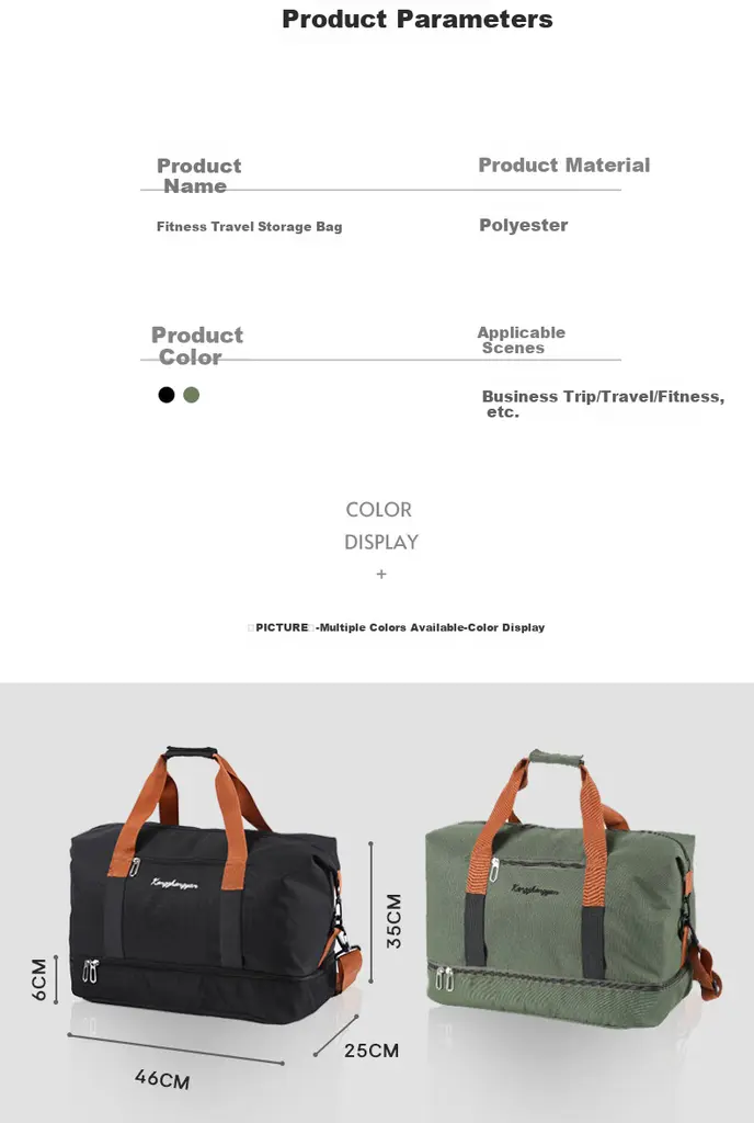 Etravel Putna torba, 40 L, Zelena