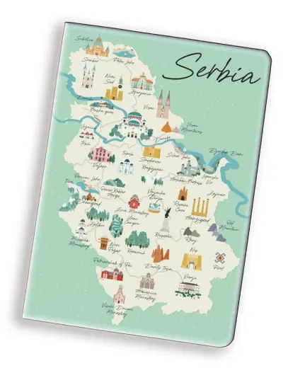 Copy Xerox S.F. Futrola za pasoš Serbia
