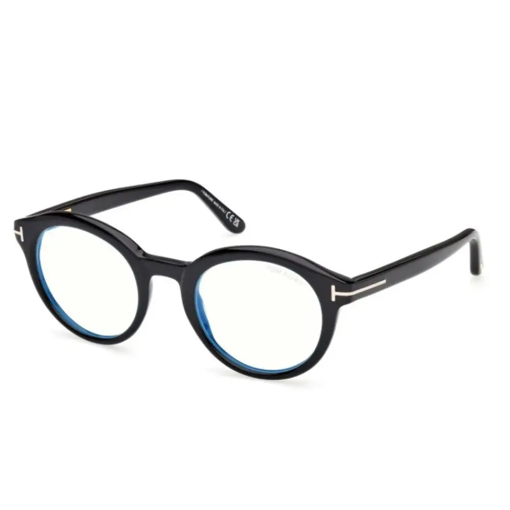Tom Ford Blue Block Okvir za dioptrijske naočare 0FT6061-B 150, Crni