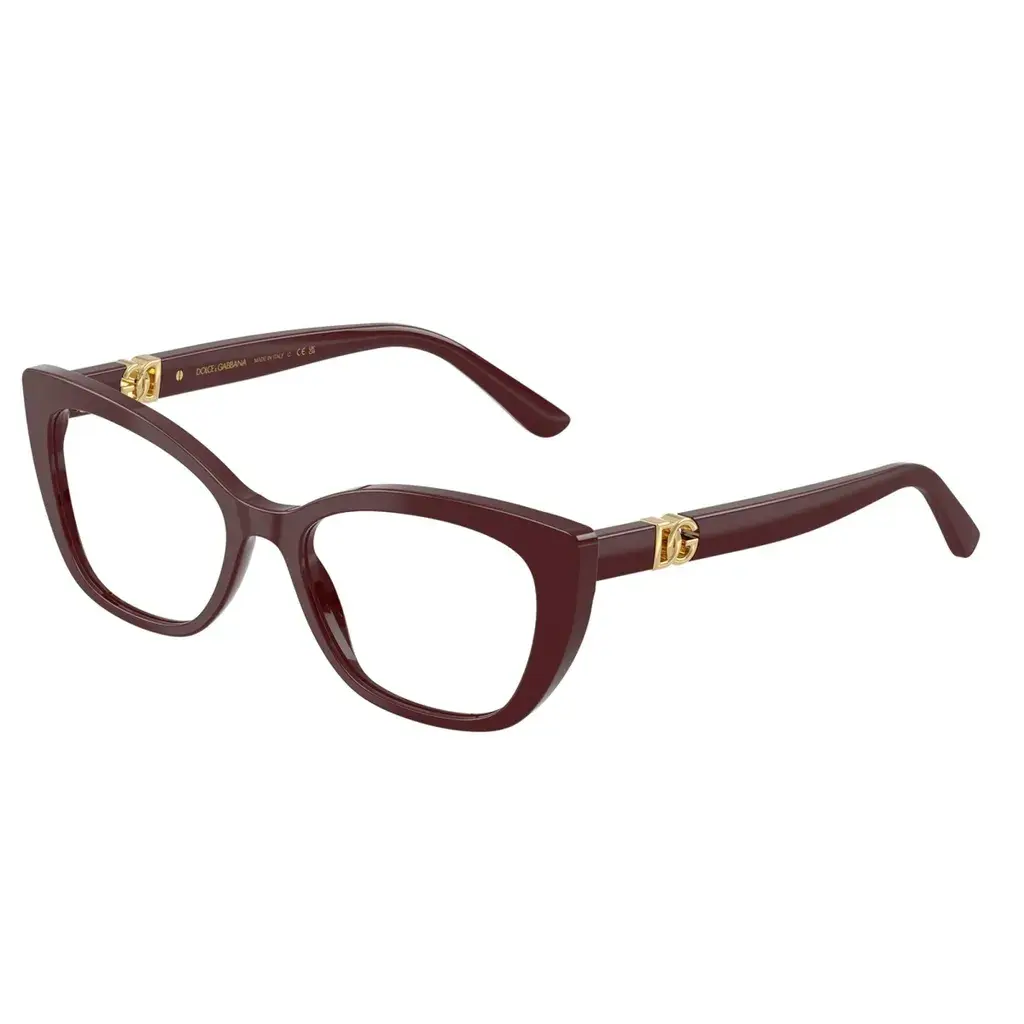 Dolce&Gabbana Ženski okvir za dioptrijske naočare, Mačkaste, Bordo