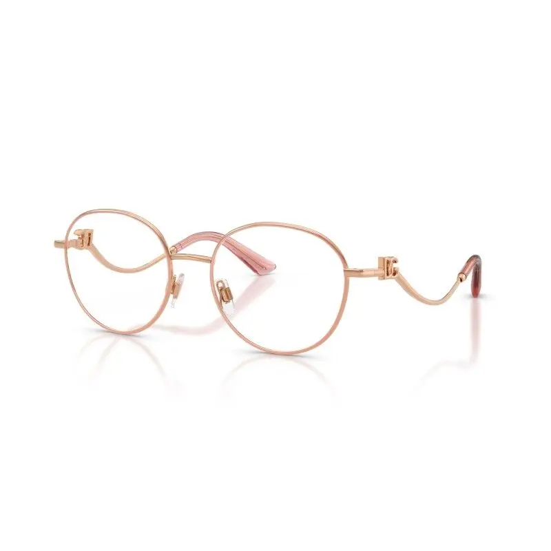 Dolce&Gabbana Ženski okvir za dioptrijske naočare, Rose gold