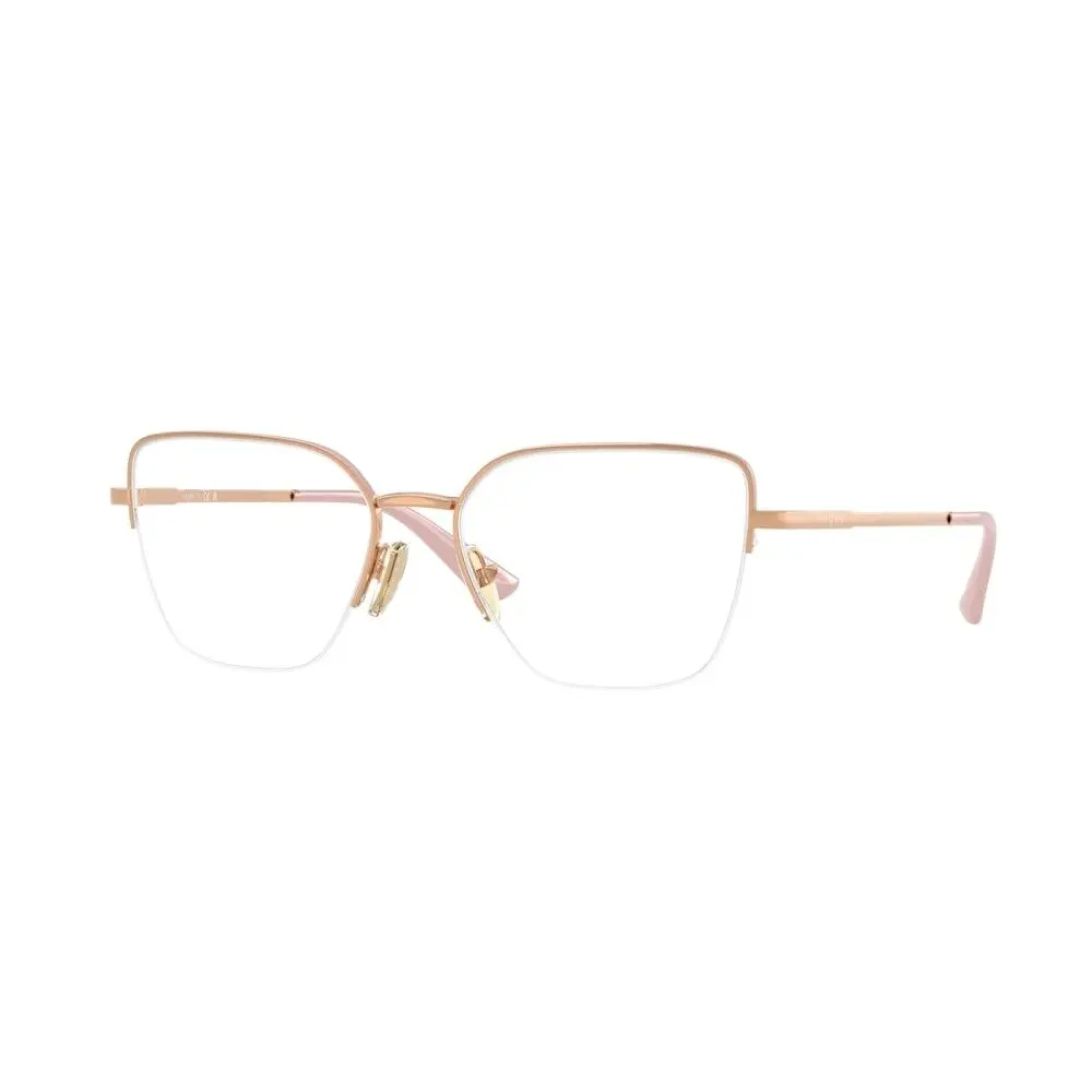 Vogue Ženski okvir za dioptrijske naočare 0VO4331 5207, Mačkaste, Rose gold