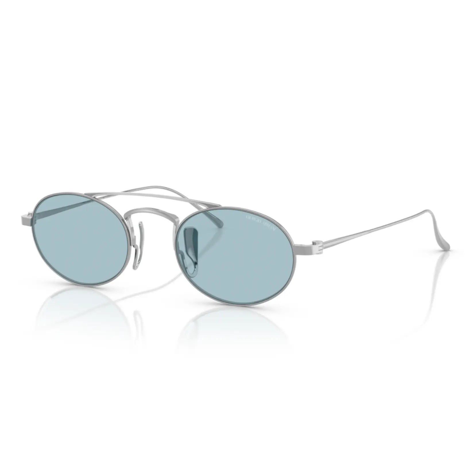 Giorgio Armani Muške naočare za sunce AR6161T 3387/1, Srebrne boje