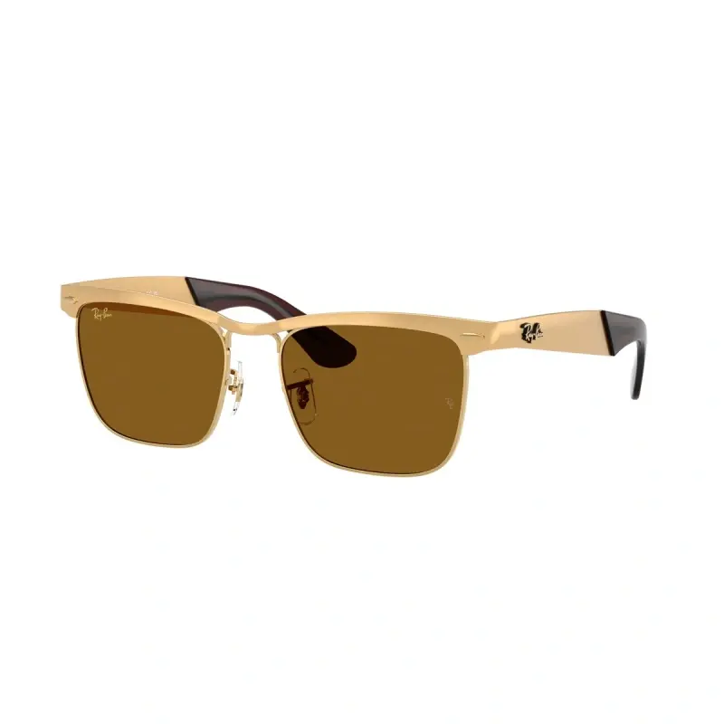 Ray Ban Naočare za sunce Wayfarer Deluxe 0RB3875 927631 53, Zlatne boje