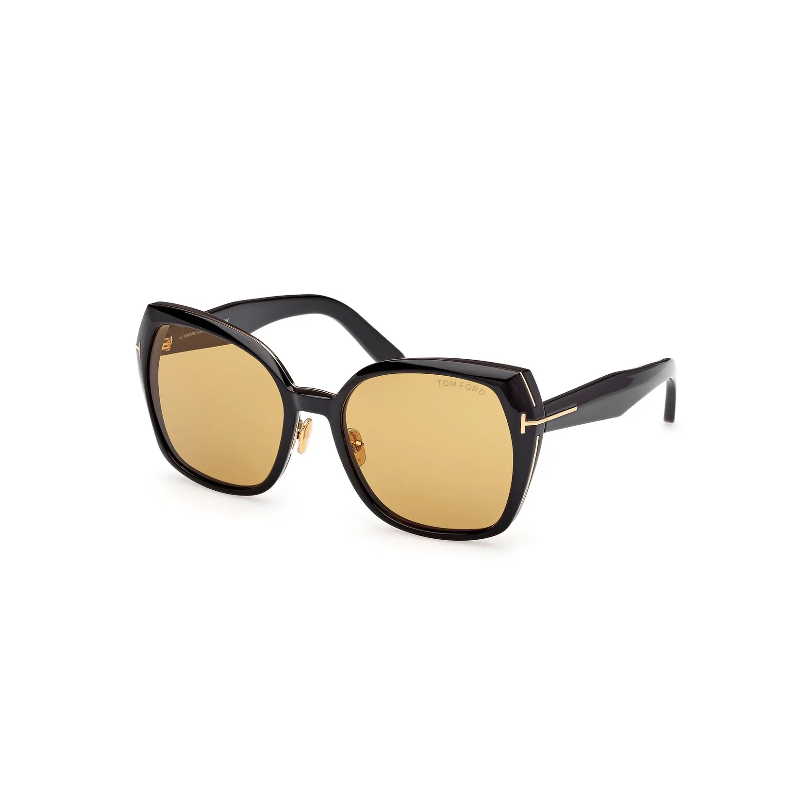 Tom Ford Naočare za sunce Plum 0FT1223 01E58, Crne