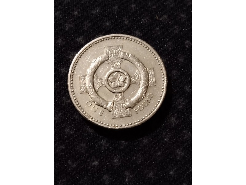 1 funta 2001 velika britanija