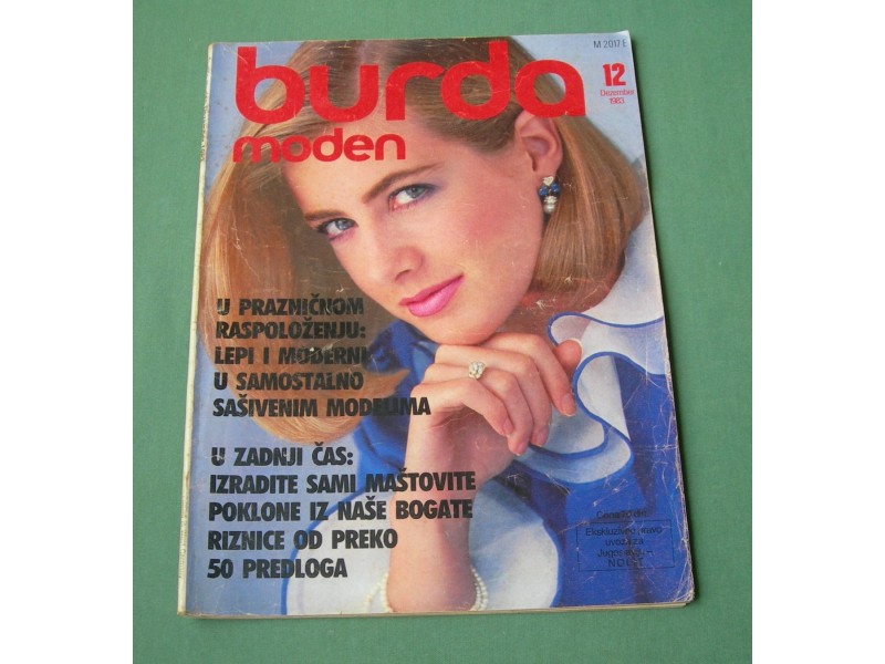 Burda, decembar 1983.