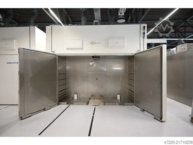 Električna peć sa ventilacijom, Tmax 200°C
Vötsch VTU 375/230/135 mit 11,6m³, 241 KW