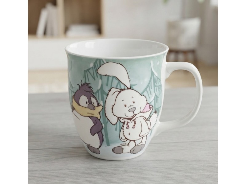 NICI Porcelanska solja -Snezni Zec i Pingvin