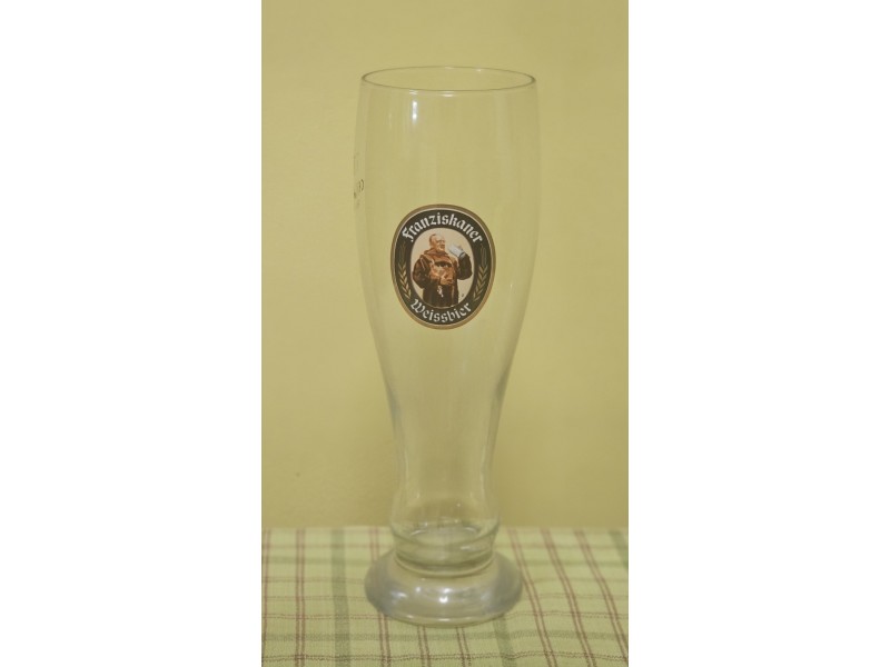 Original Franziskaner Weissbier čaša za pivo od 0.5l
